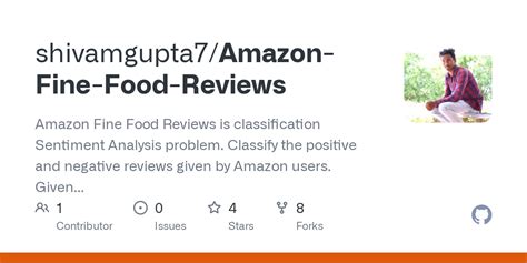 Github Shivamgupta Amazon Fine Food Reviews Amazon Fine Food Reviews Is Classification