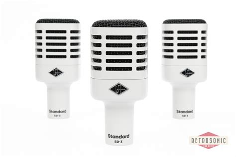 Universal Audio Sd 3 Dynamic Microphone 3 Pack With Hemisphere Modeling Universal Audio Sd 3 Dynamic Microphone 3 Pack With Hemisphere Modeling