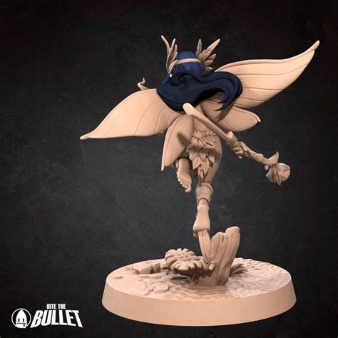 3d Printable Pixie Druid By Bite The Bullet
