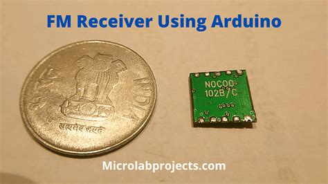 best digital fm receiver using arduino and 102b c module ️
