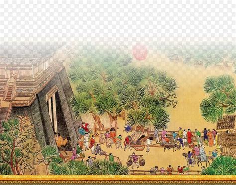 古代城市图淘宝素材配景PNG图片素材下载 图片编号qxvbpekq 免抠素材网