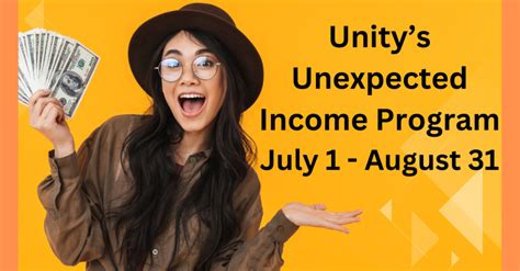 Unexpected Income Program Unity Of Charlottesville