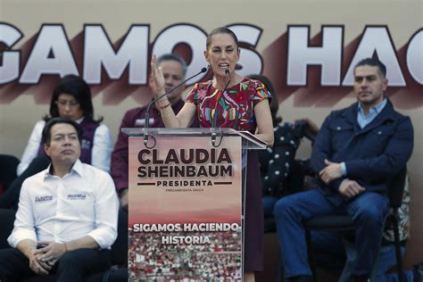 Sheinbaum afirma que las elecciones presidenciales en México serán