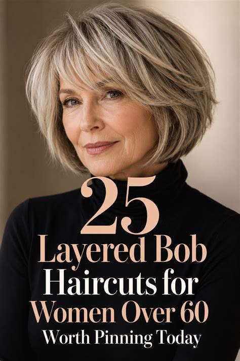 Layered Bob Hairstyles For Women Over 60 Artofit