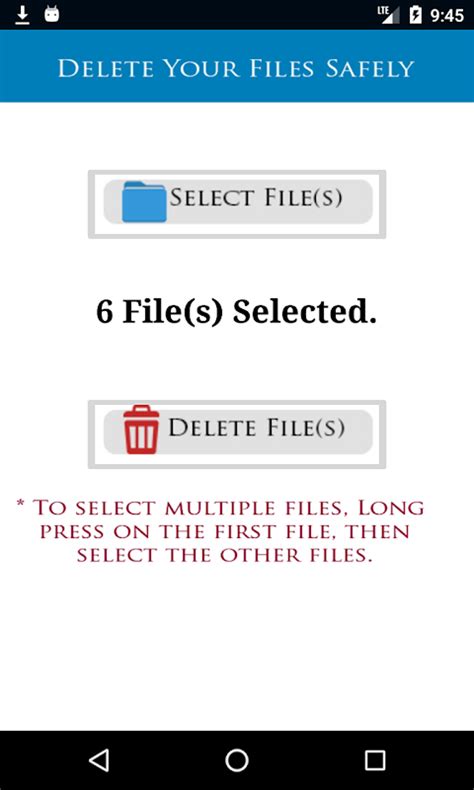 Android Için Safe Delete Apk İndir