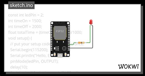 Esp32 Led On Off Wokwi Esp32 Stm32 Arduino Simulator