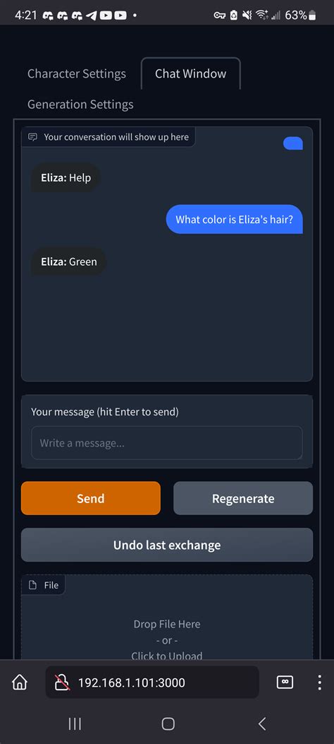 Character Persona Is Broken Issue Pygmalionai Gradio Ui Github