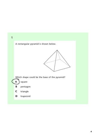 Geometry Assessment Questions PDF
