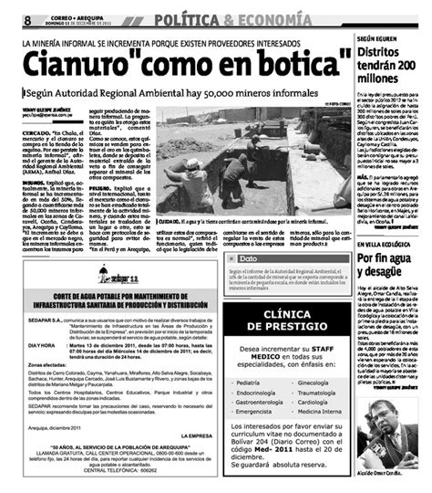 Grupo Iniciativa Anticorrupcion Ilo La Mineria Informal Se Incrementa
