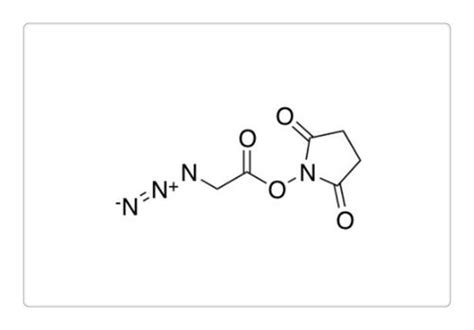 对于含有NHS ester的叠氮试剂Azidoacetic Acid NHS Ester特点分享总结 哔哩哔哩