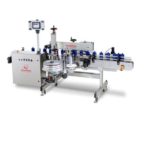 Etichettatrice Automatica TECHLINE FRONT BACK Quadrel Labeling Systems Per Imballaggi