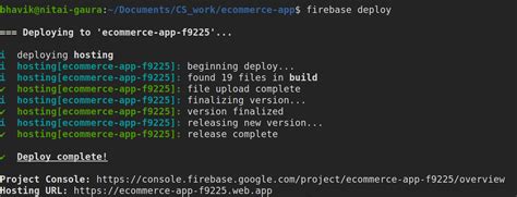 How To Deploy A React Webapp To Firebase By Bhavik Arora Jul 2021 Medium