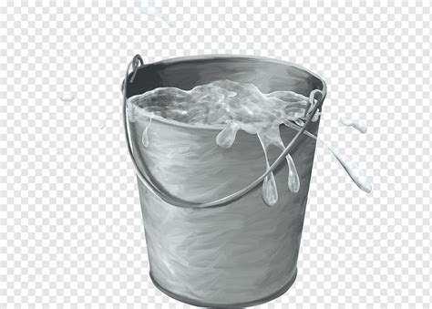 Bucket Water, bucket, cloud, computer, cleaning png | PNGWing