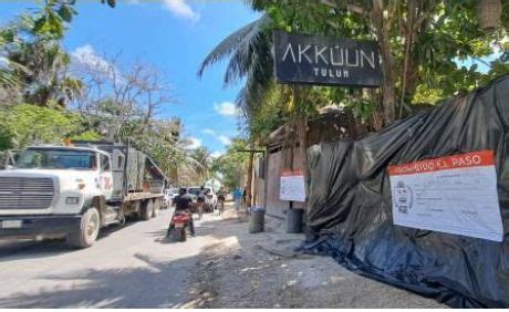 Desalojan Varios Predios En Zona Costera De Tulum Revista Puntual