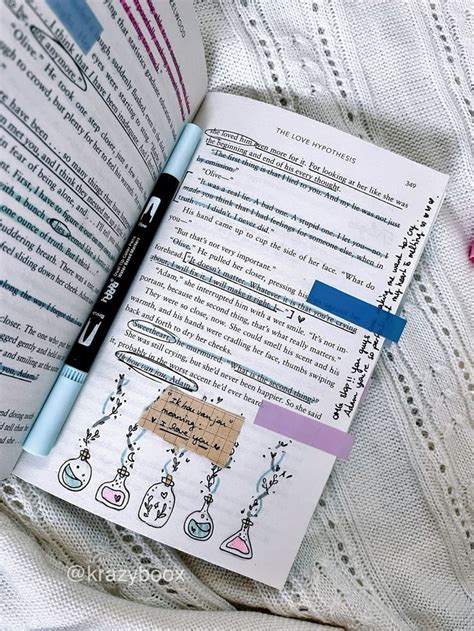 The Love Hypothesis Annotations Book Annotation Book Worms Book Pins
