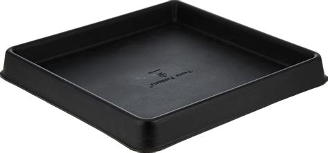Ecopots Modern Recycled Plastic Square Flower Pot Planter