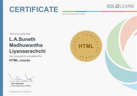 Suneth Madhuwantha On Linkedin Html Sololearn