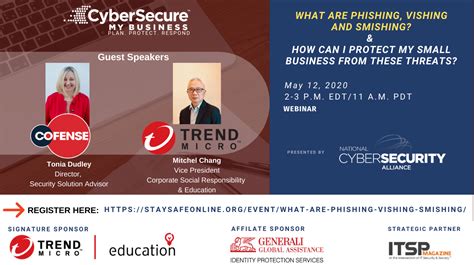 New Upcoming Webinar National Cybersecurity Alliance