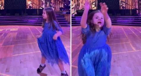 Grace Irwin Dominates Dwts Practice Floor — Uncle Robert Left
