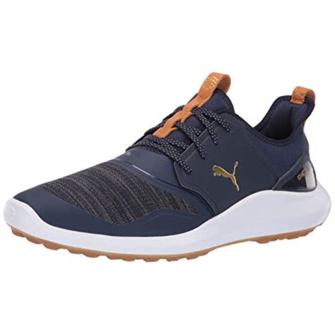 Puma Ignite Nxt Mens Disc Golf Shoe Peacoat Team Golfpuma White 11