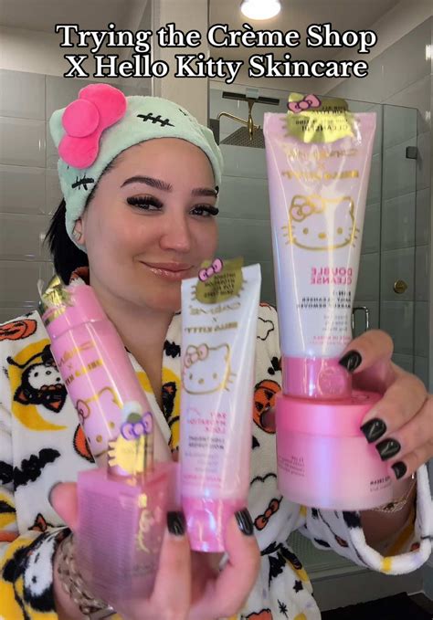 The Crème Shop X Hello Kitty Skincare 💕 Hellokittyskincare Hellok