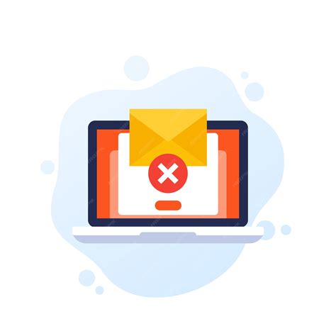 Premium Vector Delete Mail Message Email Vector Icon