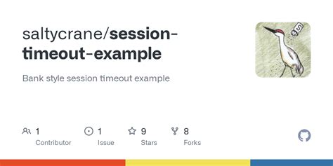Github Saltycranesession Timeout Example Bank Style Session Timeout