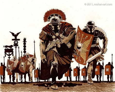 Roman Army 2 In Turner Mohans Comic Art Comic Art Gallery Room