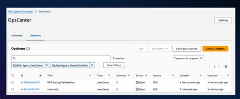 通过 Aws Systems Manager Opscenter 和 Systems Manager Automation 实现自动化的运维