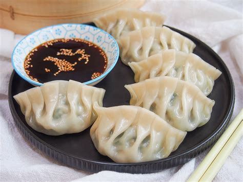 Pork And Chive Dumplings Carolines Cooking