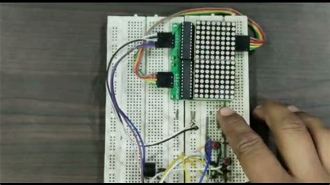 Arduino Tetris Game Using Max7219 Led Matrix Youtube