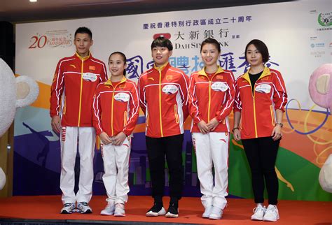 國家體操隊亮相香港 香港文匯網