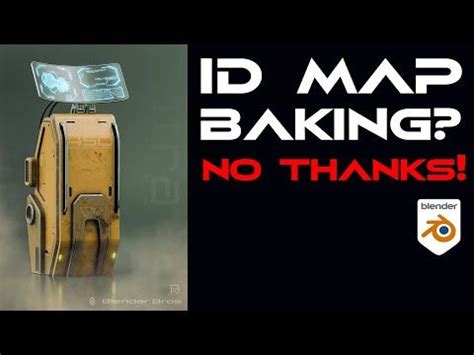Blender Tutorial Easy ID Maps Via Vertex Painting For Game Asset