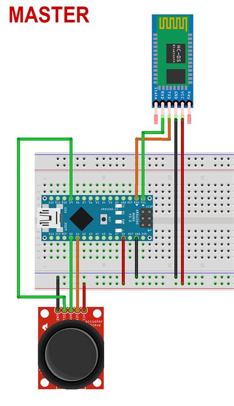 Bluetooth Wireless Joystick Mouse Between Two Arduinos Programming