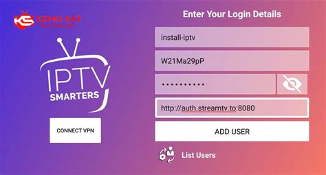 IPTV Smarters Pro KEMO SAT IPTV KEMO IPTV