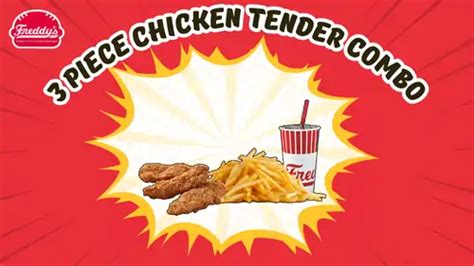 3 Piece Chicken Tender Combo Items And Nutritions April 2026