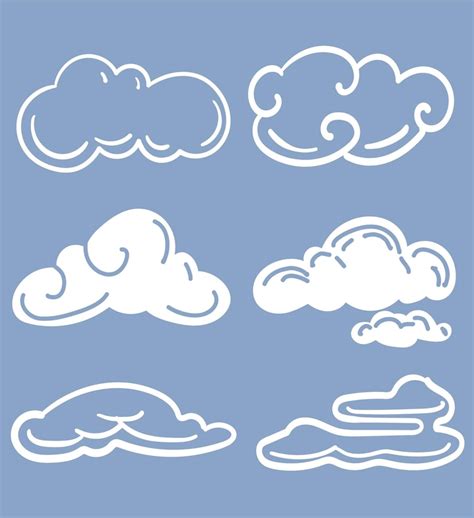 Cirrus Clouds Drawing