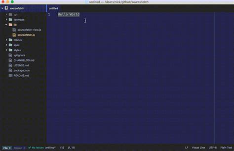 制作你的第一个 atom 文本编辑器插件 linuxstory
