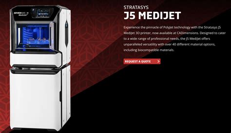 Stratasys J5 Medijet Cadimensions