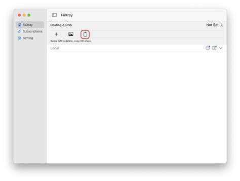 setting up foxray vpn on macos fornex