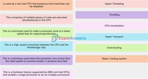 IT Essentials V Chapter Check Your Understanding Answers
