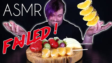 Asmr Tanghulu Mukbang Failed Asmr Candied Fruit Mukbang No Talking