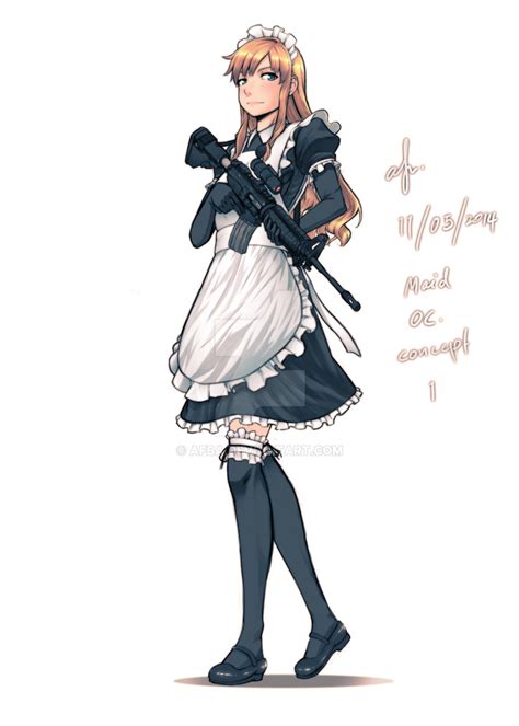 Maid Concept Cosplan Oc By Afba On Deviantart