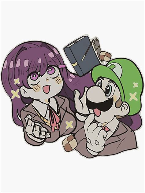 Funny Ddlc Yuri Sticker For Sale By Thehathive Redbubble