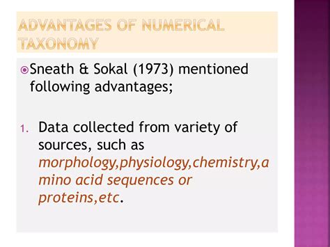 Numerical Taxonomy Pptx