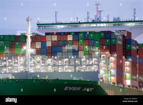 The Worlds Largest Cargo Ship Ever Ace Holder Of The Record For Most