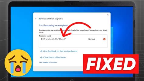 Fixed Dhcp Is Not Enabled For Ethernet In Windows 1011☑️ No Internet