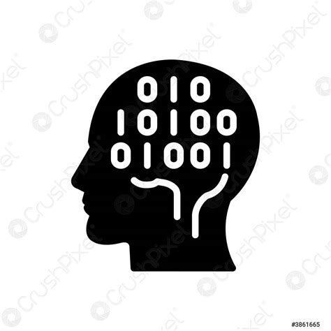 binary mind stock vector 3861665 crushpixel