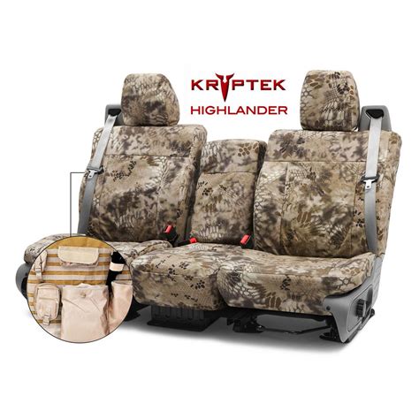 Coverking Chevy Silverado Kryptek Tactical Camo Custom Seat Covers