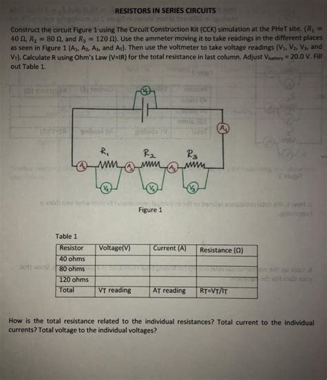 Resistors In Series And Parallel Circuits Cck Simulation Circuit Diagram
